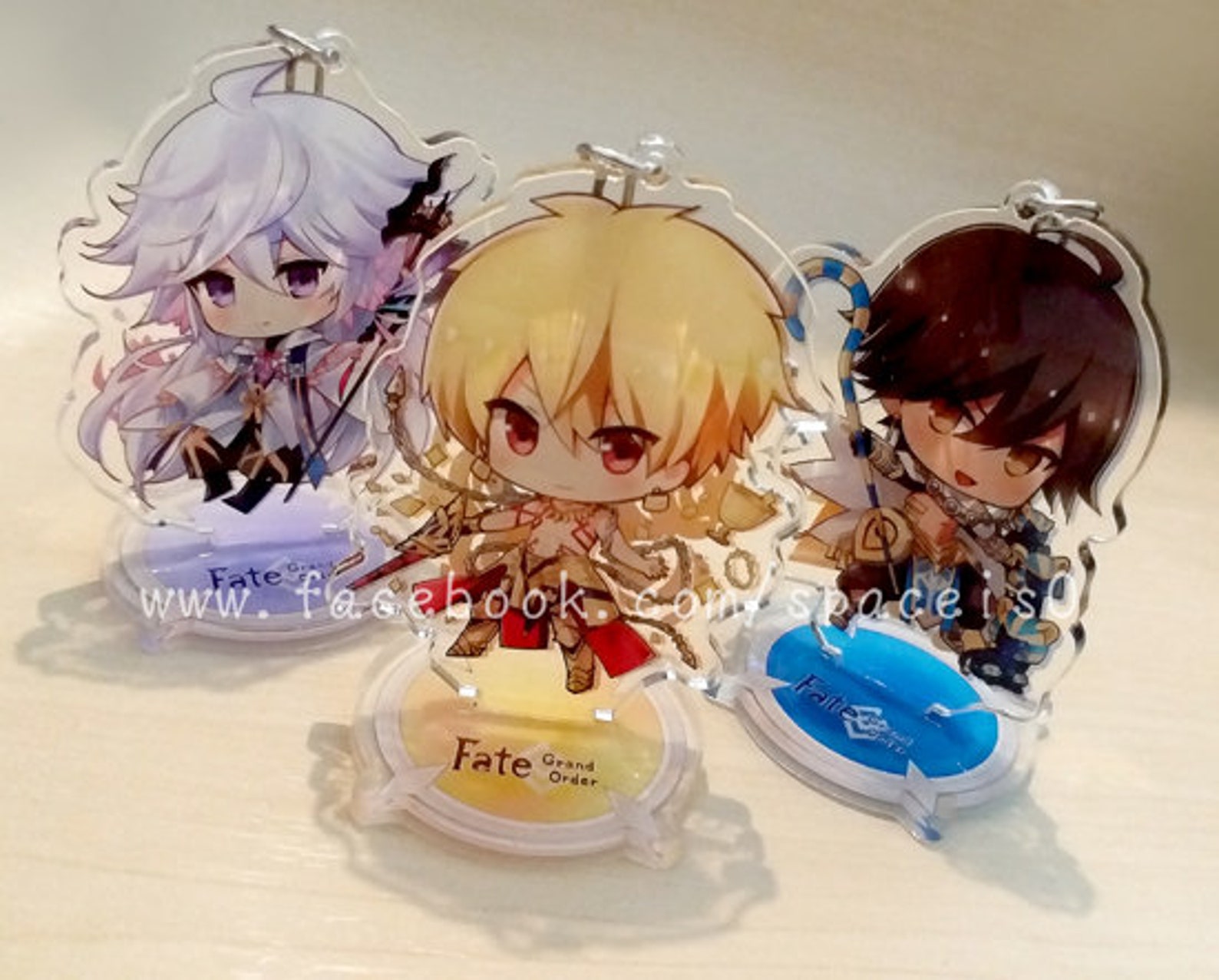 Fate/ Grand Order: Clear Acrylic Keychains/ Stand - Etsy