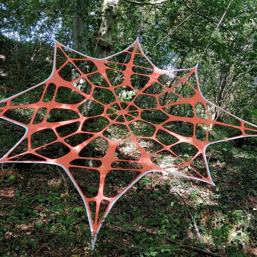 String Art FIRE FLASH Sacred Geometry Spiritual Gift Art Zen | Etsy