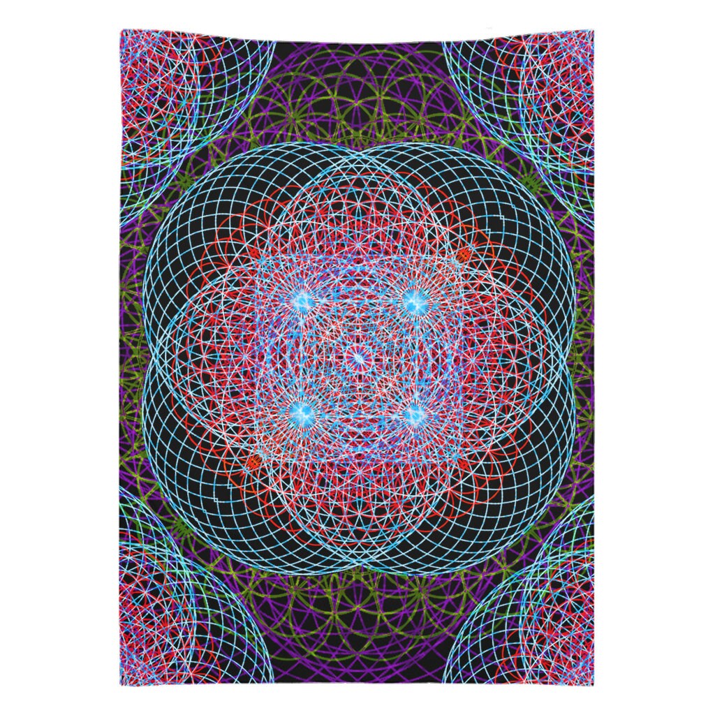 Psychedelic Chakra Mandala