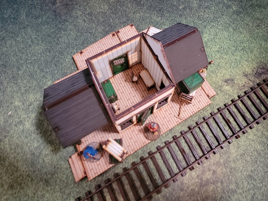 Train Station - 28mm Prepainted - Etsy