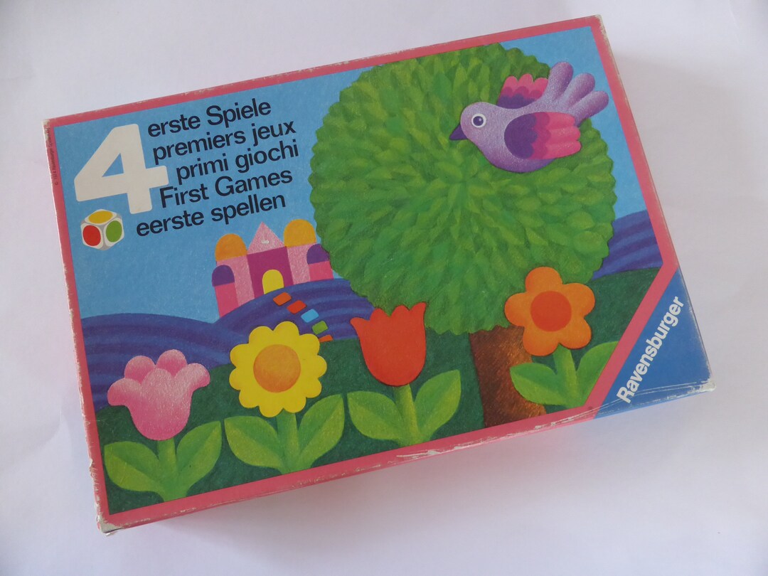 4 First Games Vintage 70s 1974 Dice Games Game Collection - Etsy