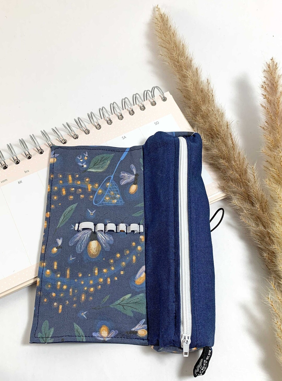 Personalized Pencil Case Study, Small Pencil Case Blue for School or ...