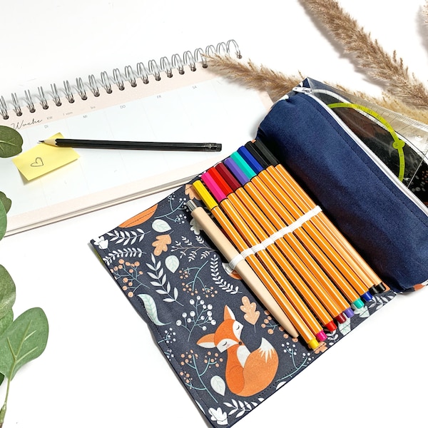 Fox Pencil Case - Etsy