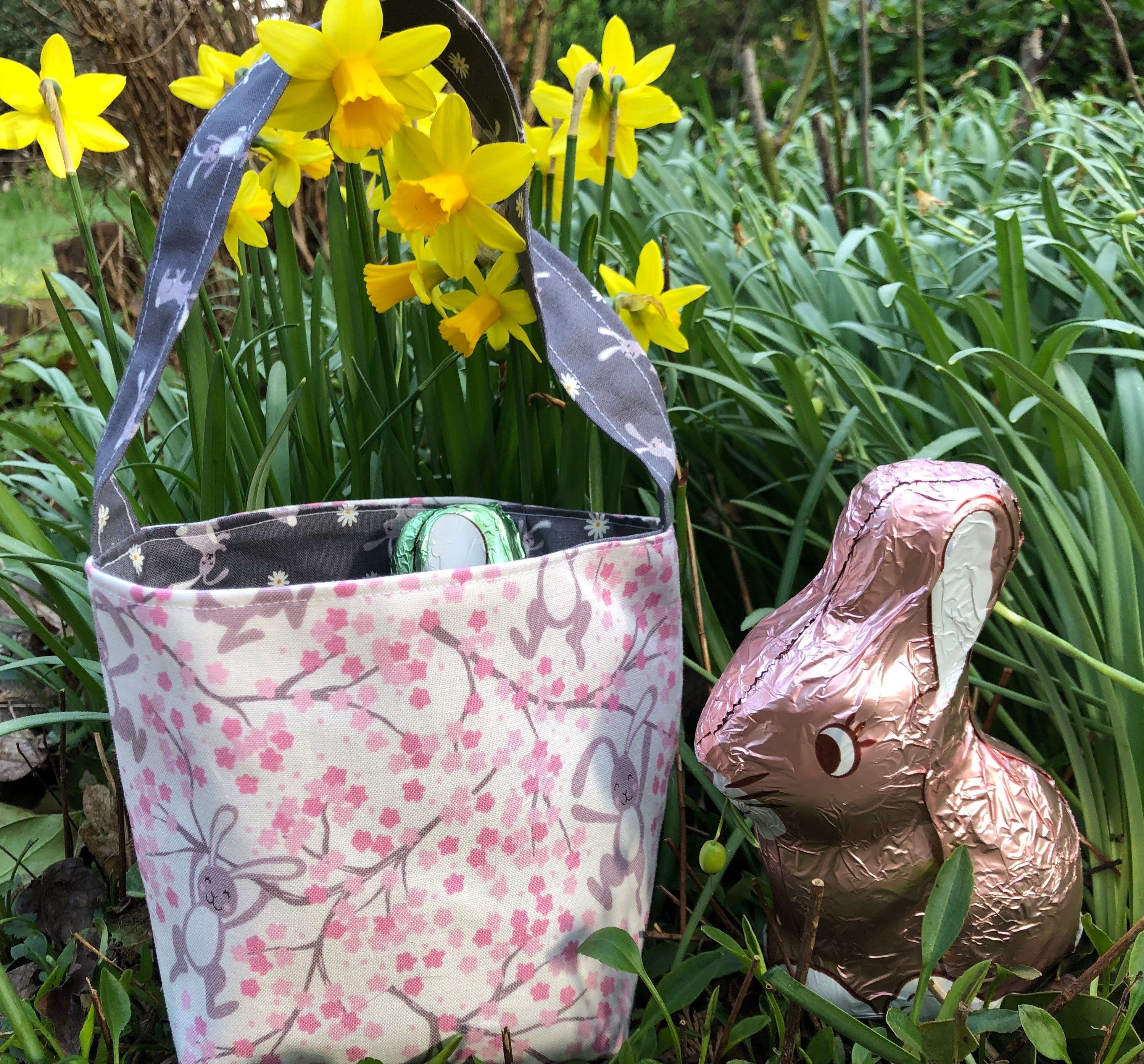 Easter Basket Bag / Easter Basket for Children / Fabric Easter Bag ...