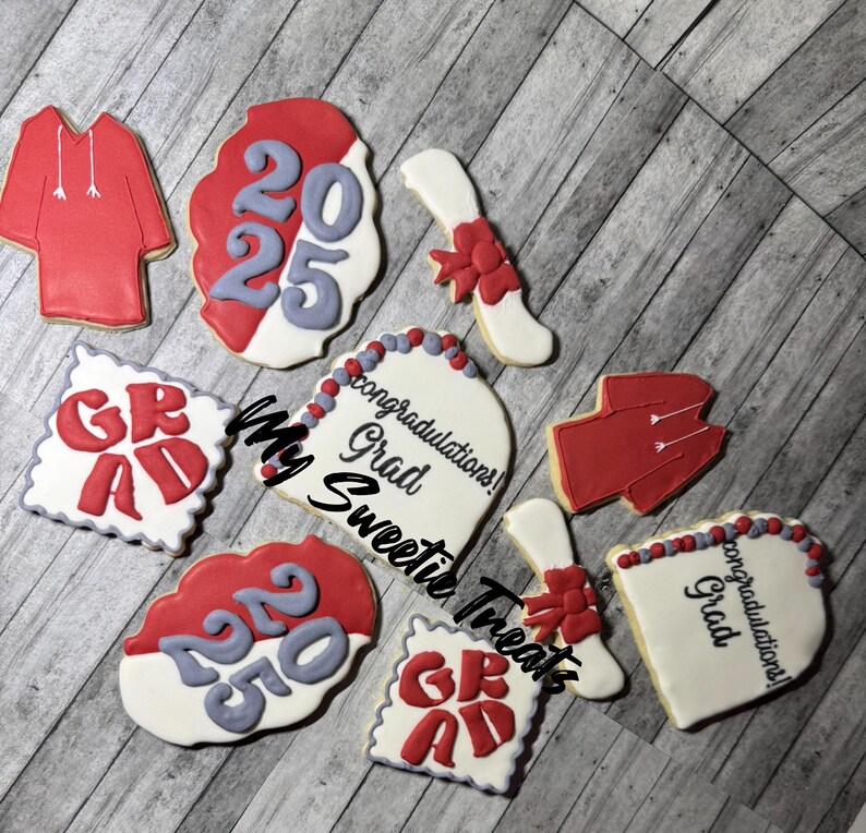 2025 Graduation Cookies/grad Gifts/senior Gifts/grad Cookies/grad Sugar ...