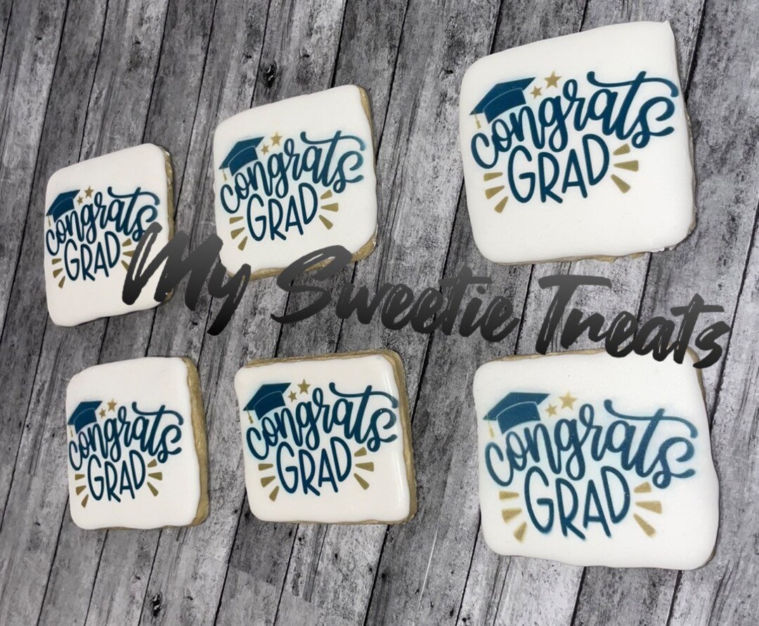 Graduation Cookie/congrats Grad Cookies/graduation/grad /cookie Gift ...