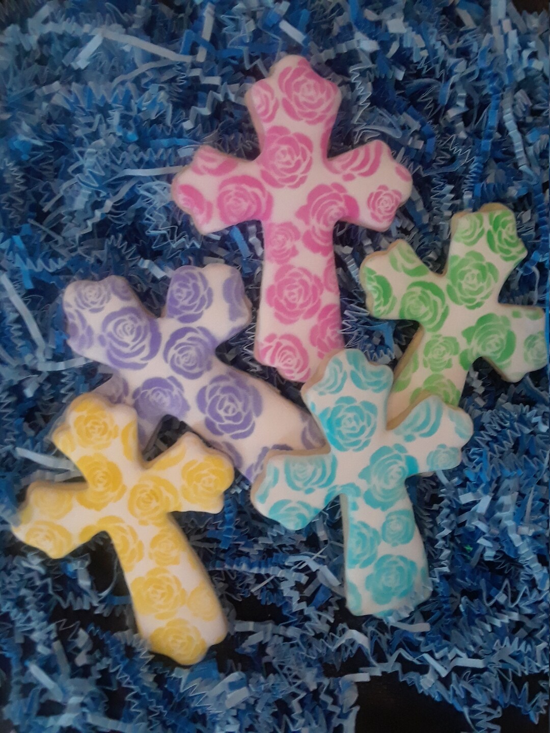 Cute/easter Crosses 1{dozen} - Etsy