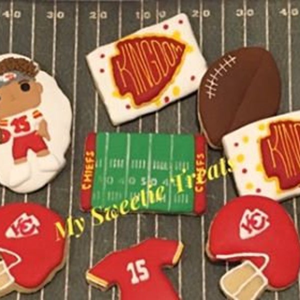 Nfl Cookies - Etsy