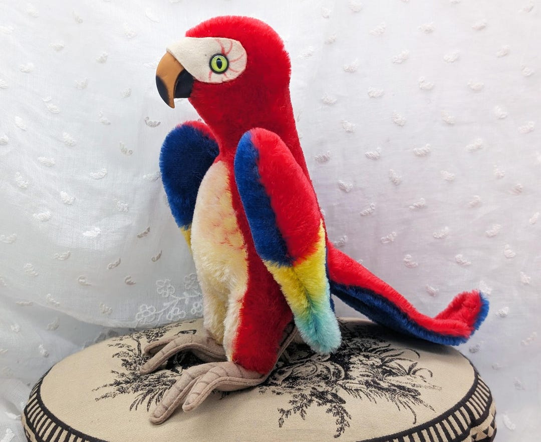 Steiff Beautiful Big Parrot lora 22 Cm - Etsy