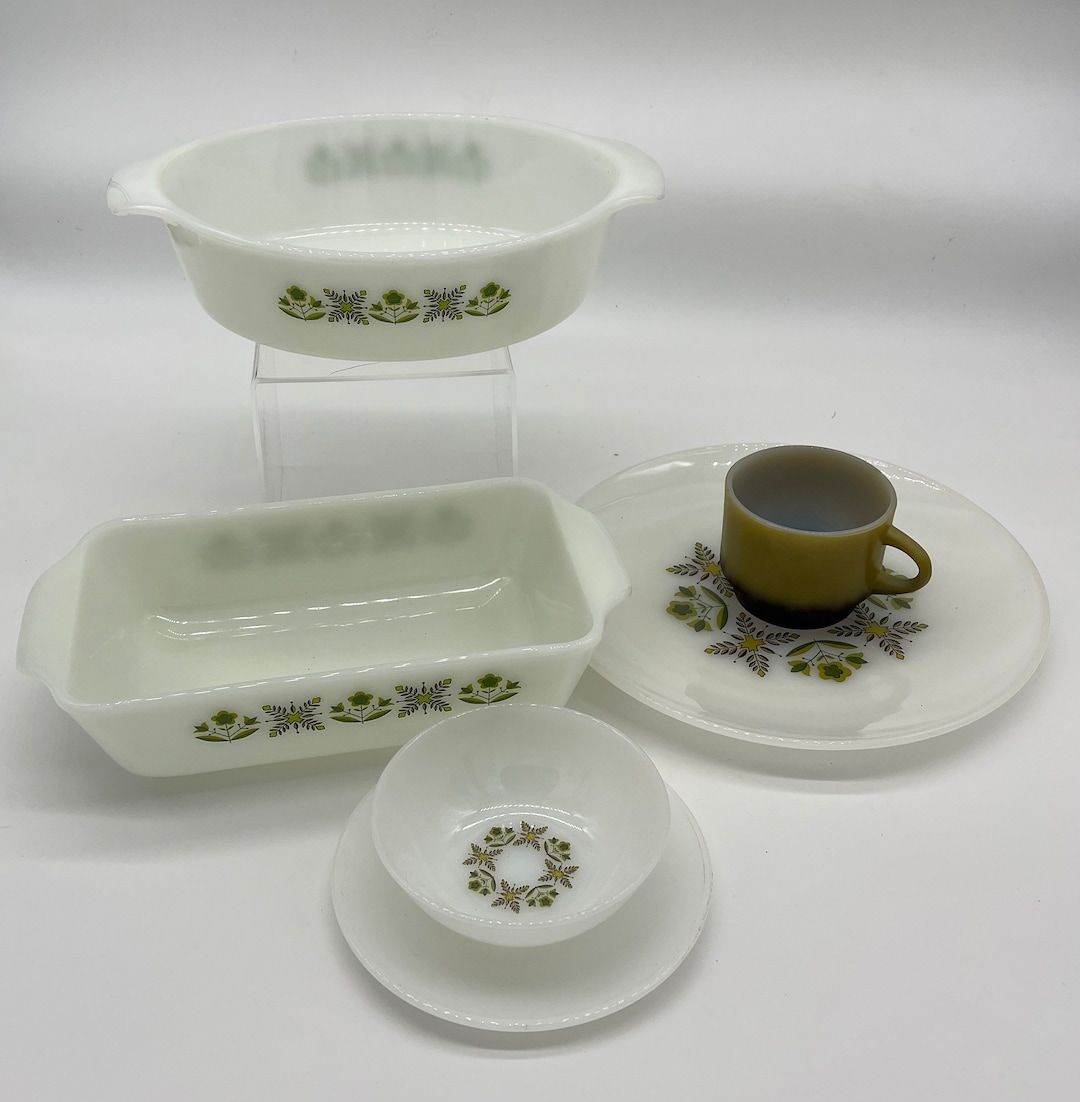 Brand New Anchor Hocking 18 Piece Meadow Green Dinnerware Set - Etsy