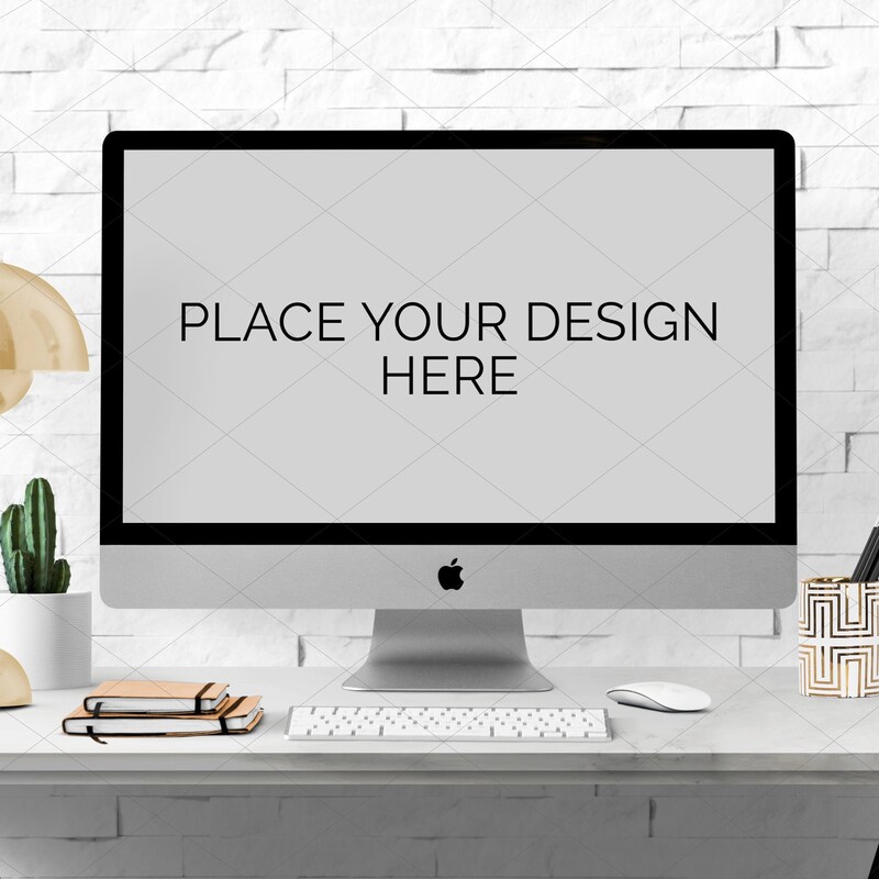 Imac Desk - Etsy