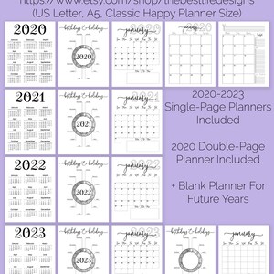 2022 2023 CUSTOMIZABLE Home Management Binder Life Planner - Etsy