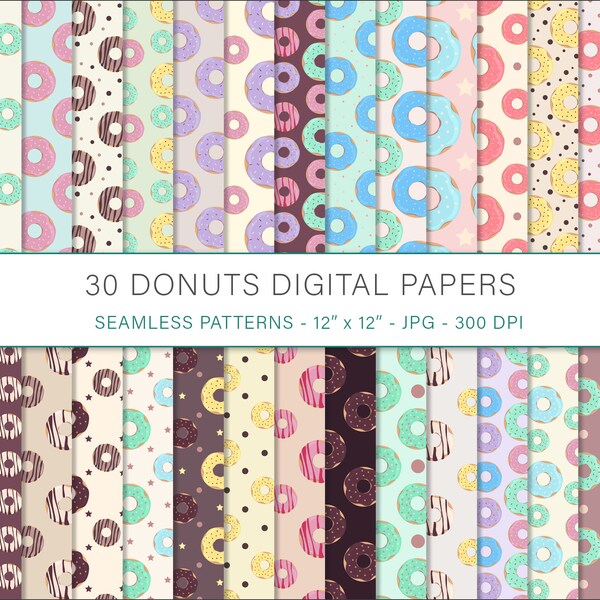 Donut Scrapbook - Etsy