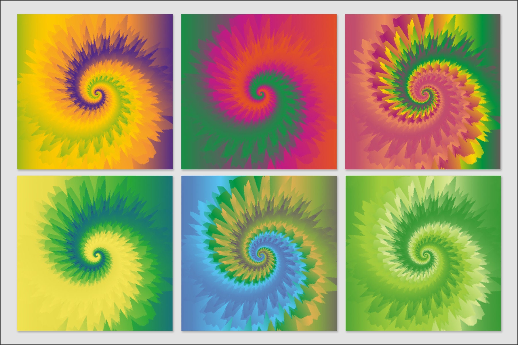 Tie Dye Digital Paper Tie Dye Backgrounds Tie-dye Scrapbook - Etsy