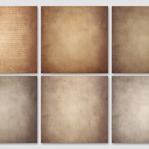 Vintage Digital Paper, Vintage Handwriting Digital Paper Textures ...