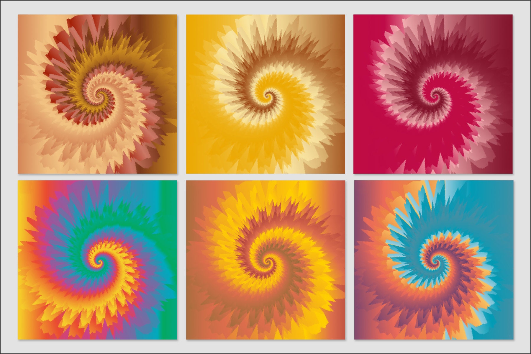 Tie Dye Digital Paper Tie Dye Backgrounds Tie-dye Scrapbook - Etsy