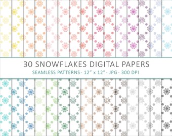Digital Scrapbook Paper Winter Printable Frozen Winter Wedding Snow ...