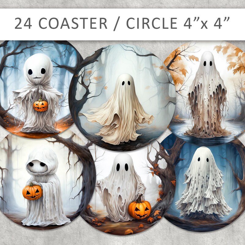 Halloween Coasters - Etsy