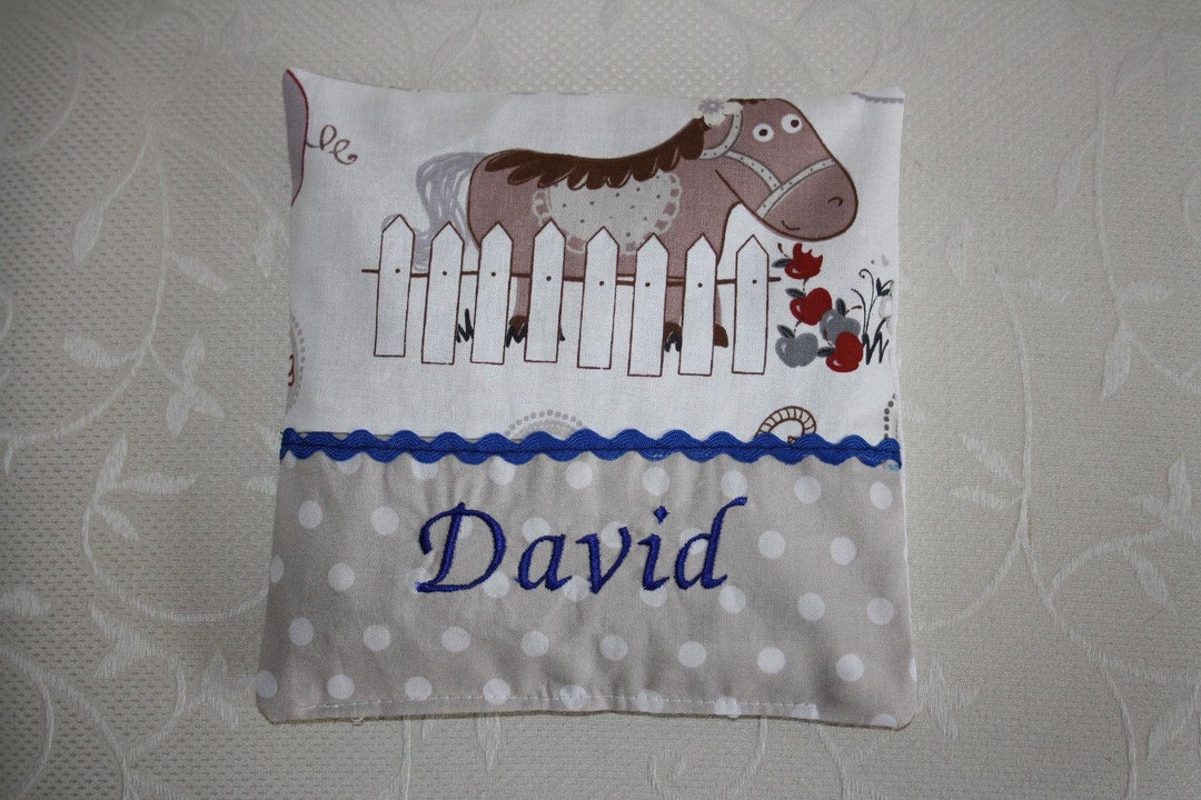 Cherry Pit Pack for Babies Farm Embroidered With Wish Name - Etsy