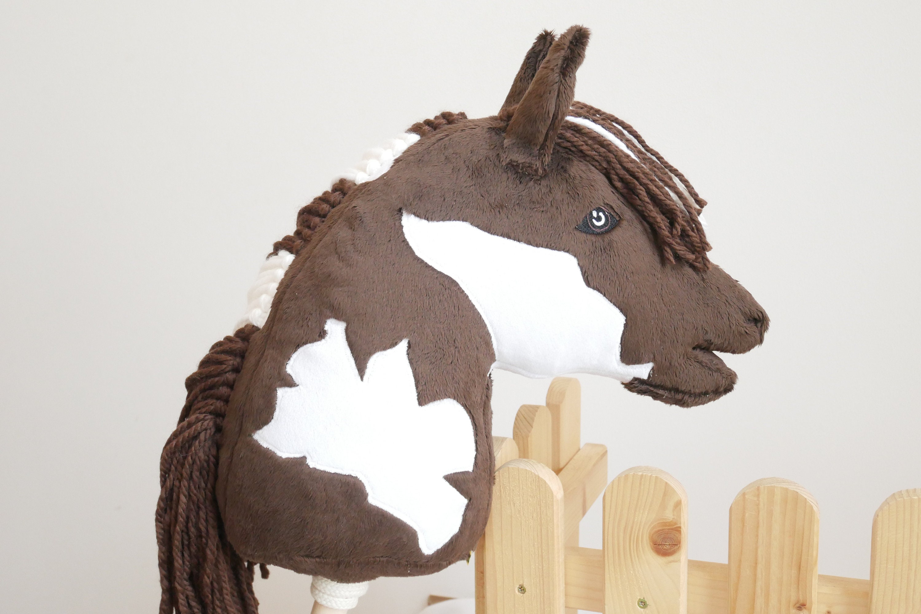 Hobby Horse Schecke Pinto braun - Etsy.de