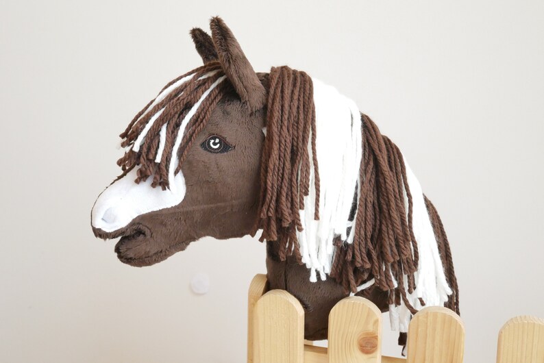 Hobby Horse Schecke Pinto braun - Etsy.de