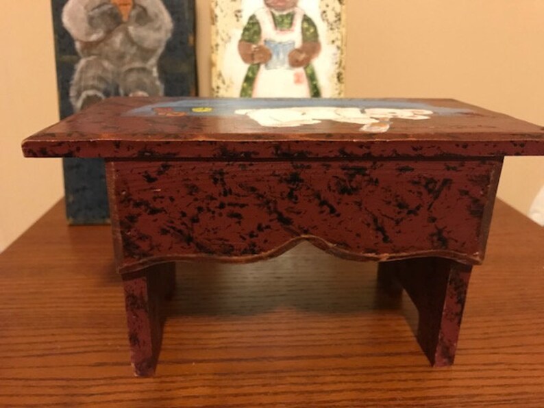 The Three Little Bears Footstool | Etsy