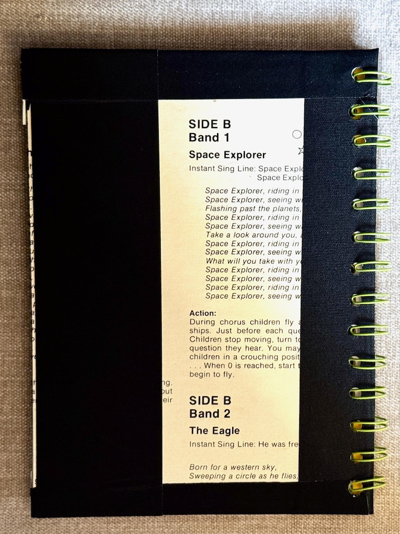 Barbra Streisand Retro Recycled Journal-vintage Vinyl Cover Spiral ...