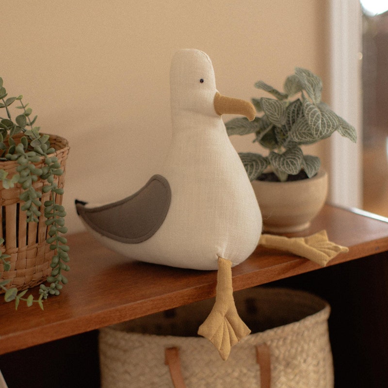 Seagull Plush - Etsy