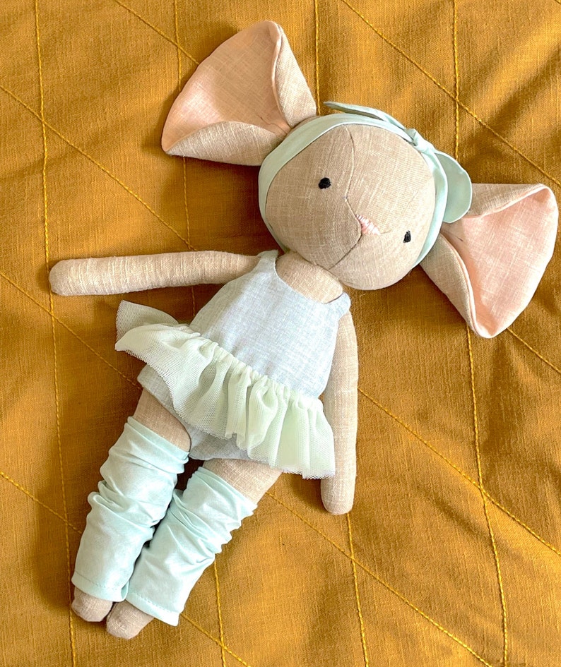 Premium Linen Heirloom Stuffed Animal Toys Woodland Art - Etsy