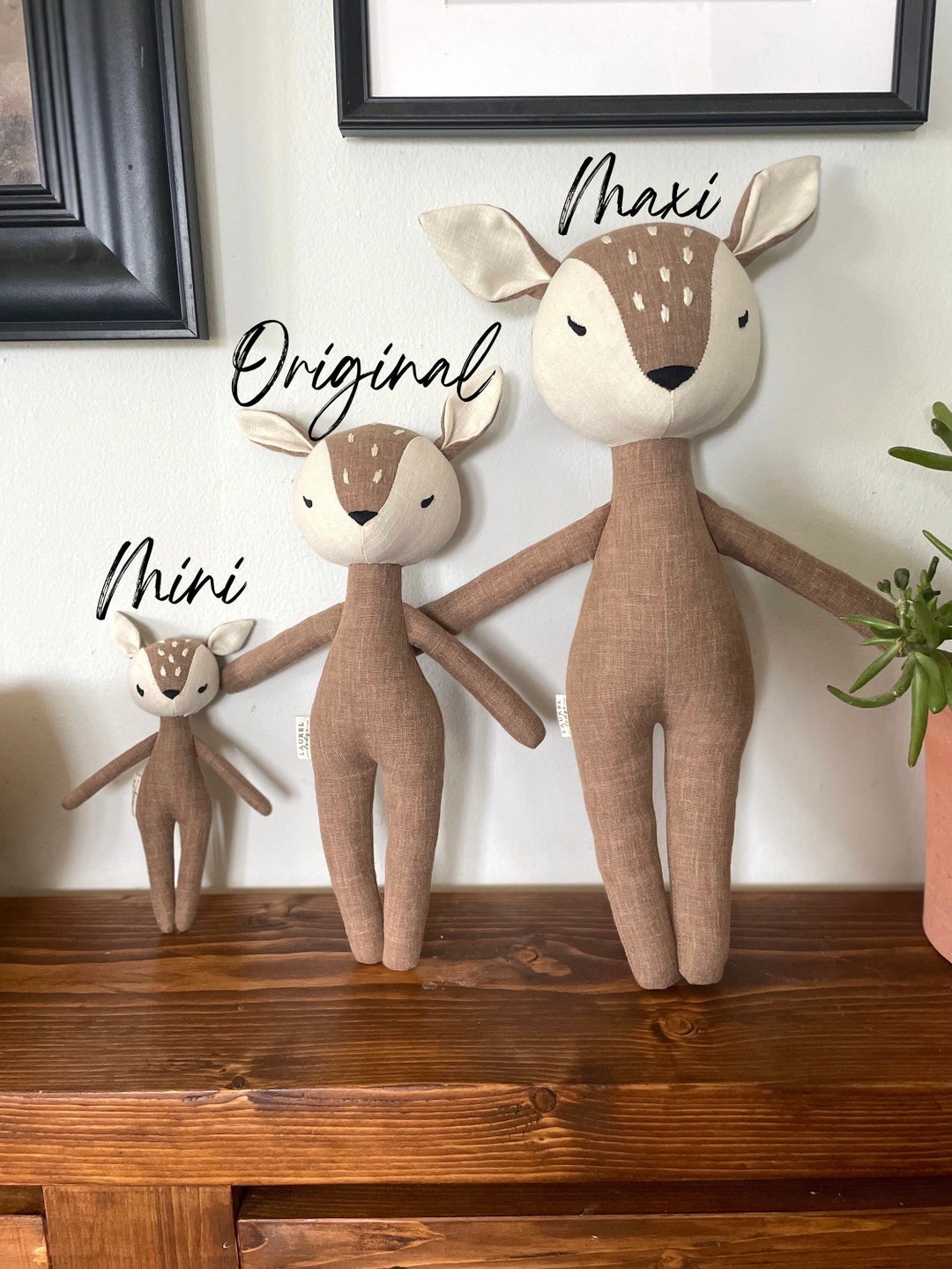 Different Size Dolls - Custom Order Larger Maxi or Smaller Miniature ...