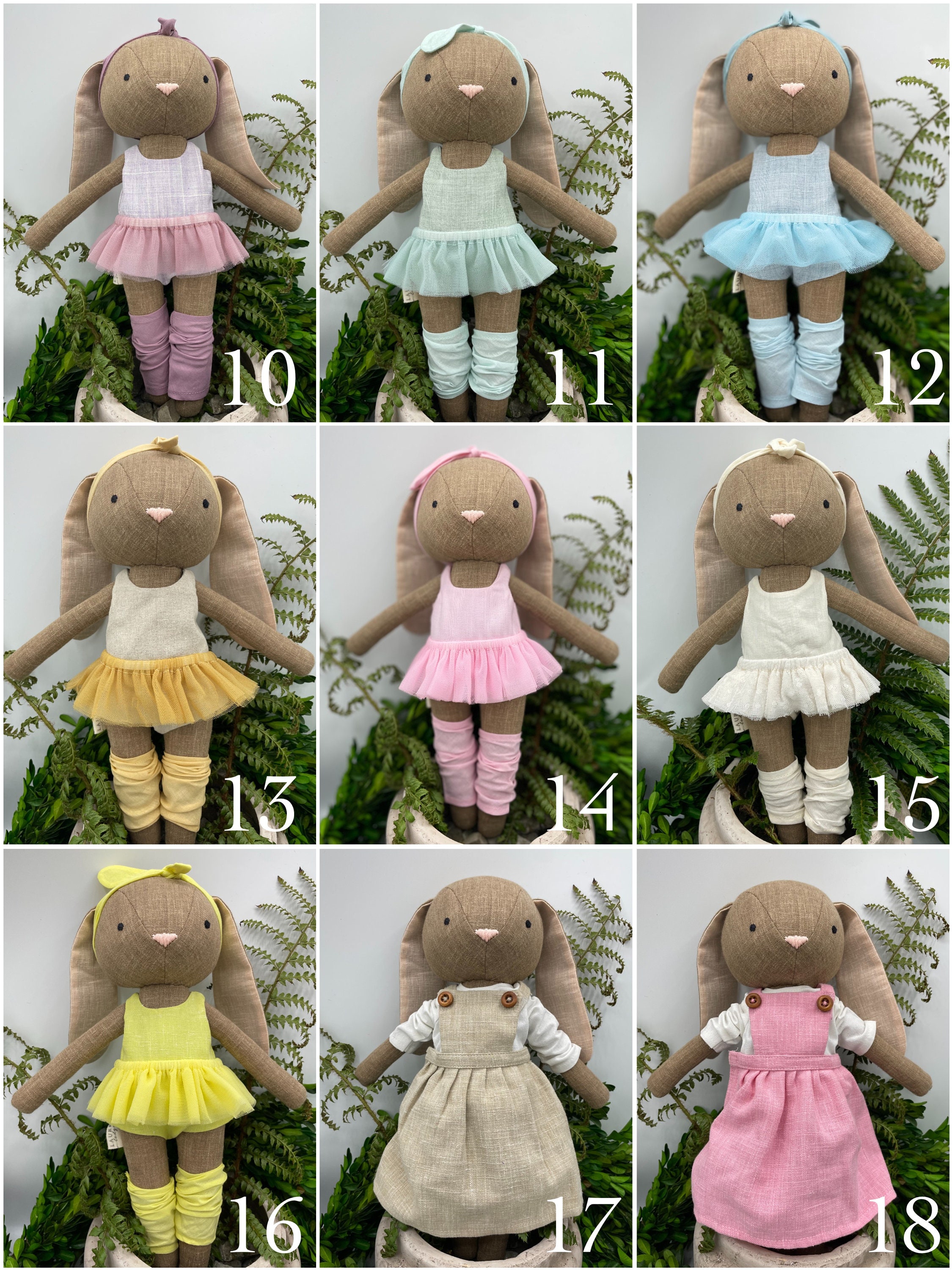 Premium Linen Heirloom Stuffed Animal Toys Fawn Art Doll - Etsy