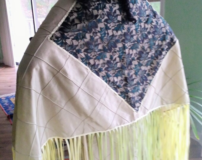 Native American Pow Wow Regalia Fancy Dancy Dress and Shawllt Green ...