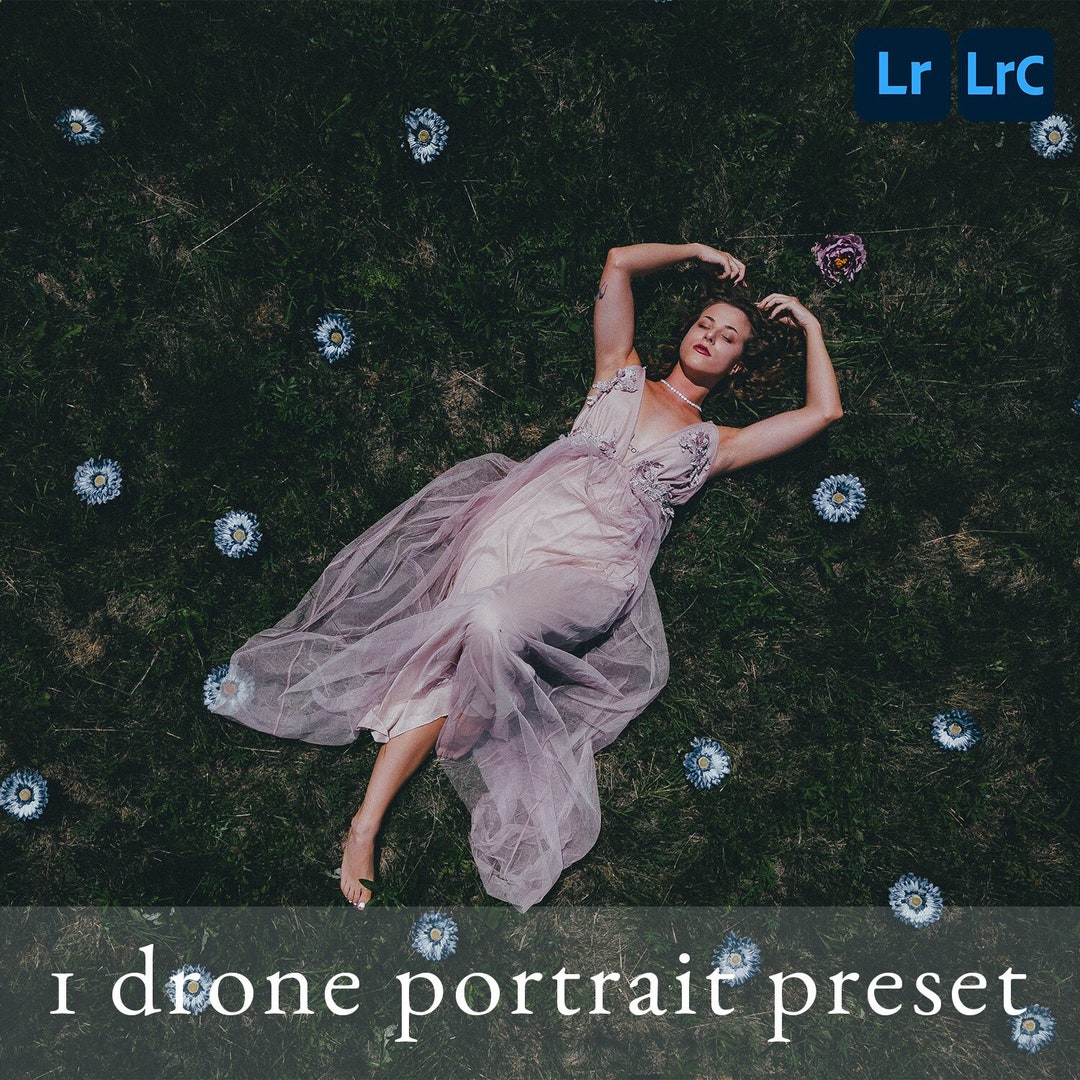 1 Drone Portrait Preset Galkvinne Photo - Etsy Australia