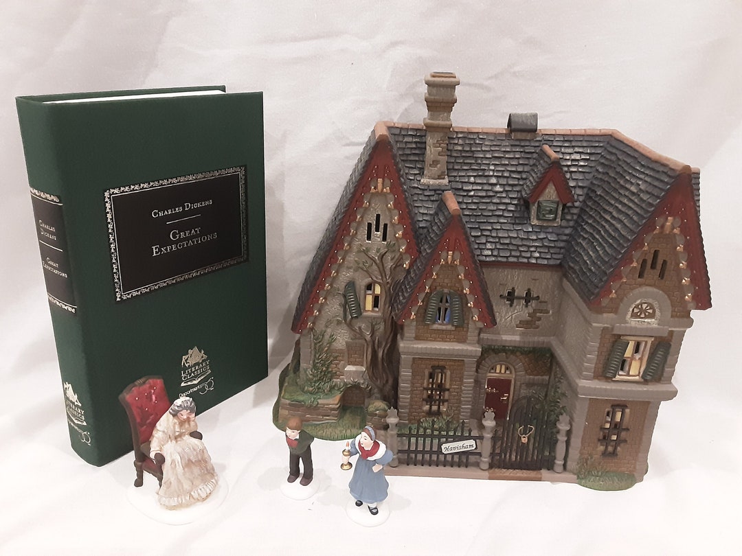 GREAT EXPECTATIONS SATIS Manor Vintage Dept 56village House Porcelain ...