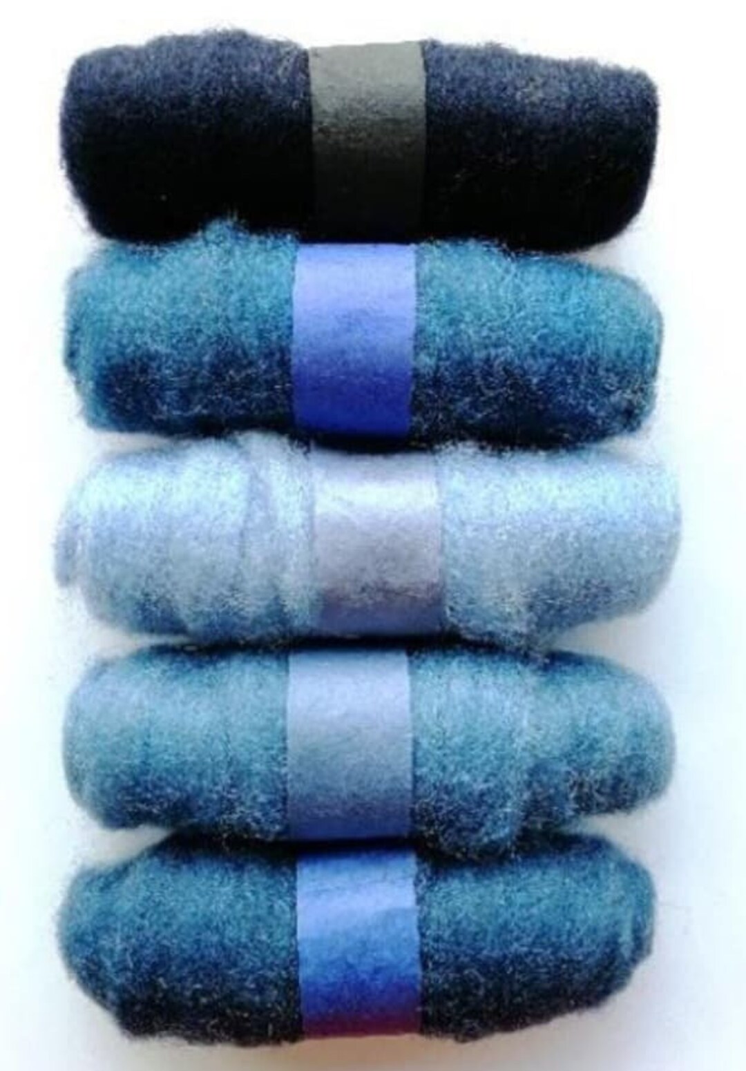 Felting Fibre - Pure Wool Felt Tops for Needle Felting - Blues - Etsy UK
