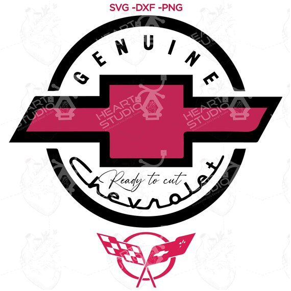 Chevrolet SVG Dxf and Png Files Ready to Use on Cameo - Etsy