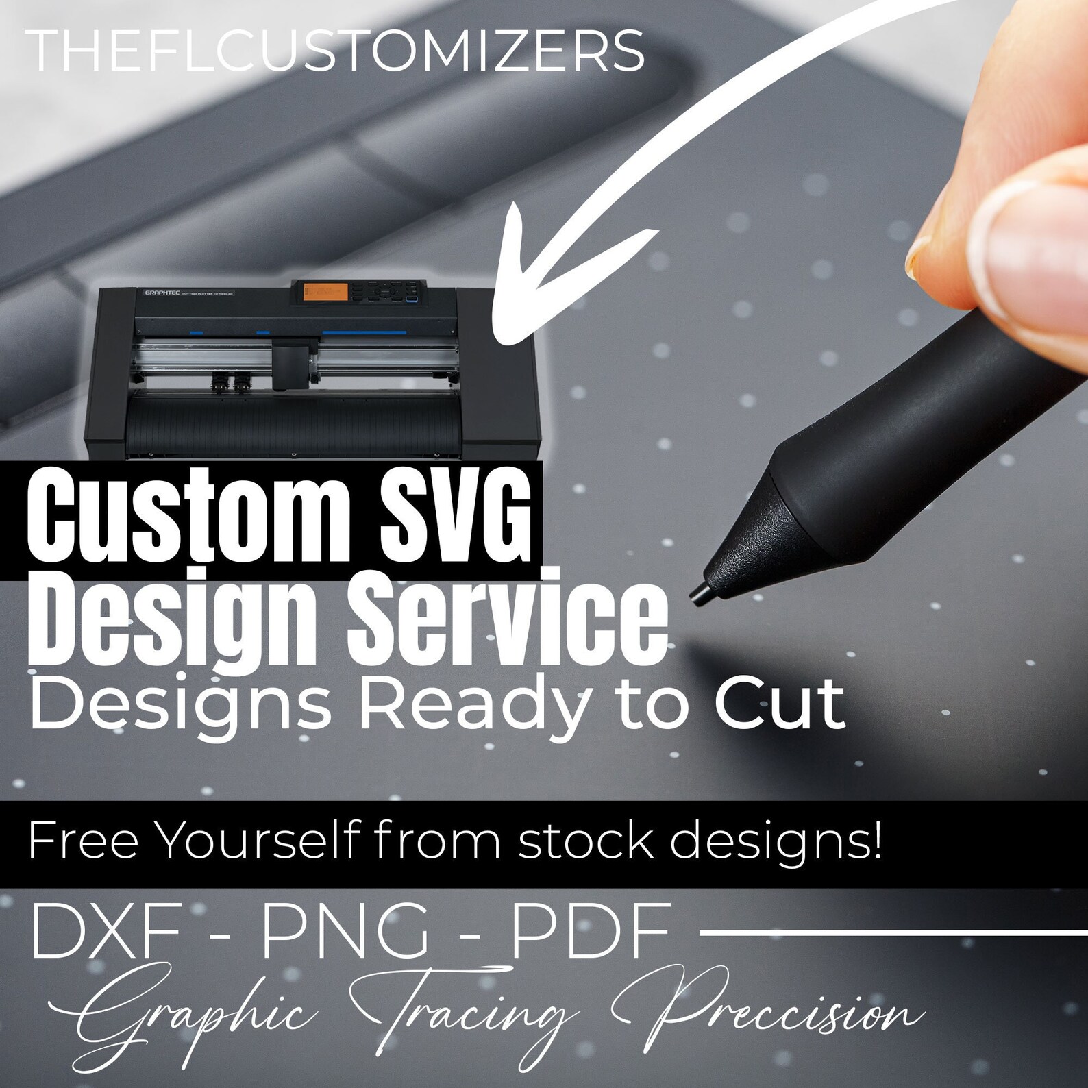 SVG Trace Service for Cricut, Cameo, Graphtec, CNC - Etsy