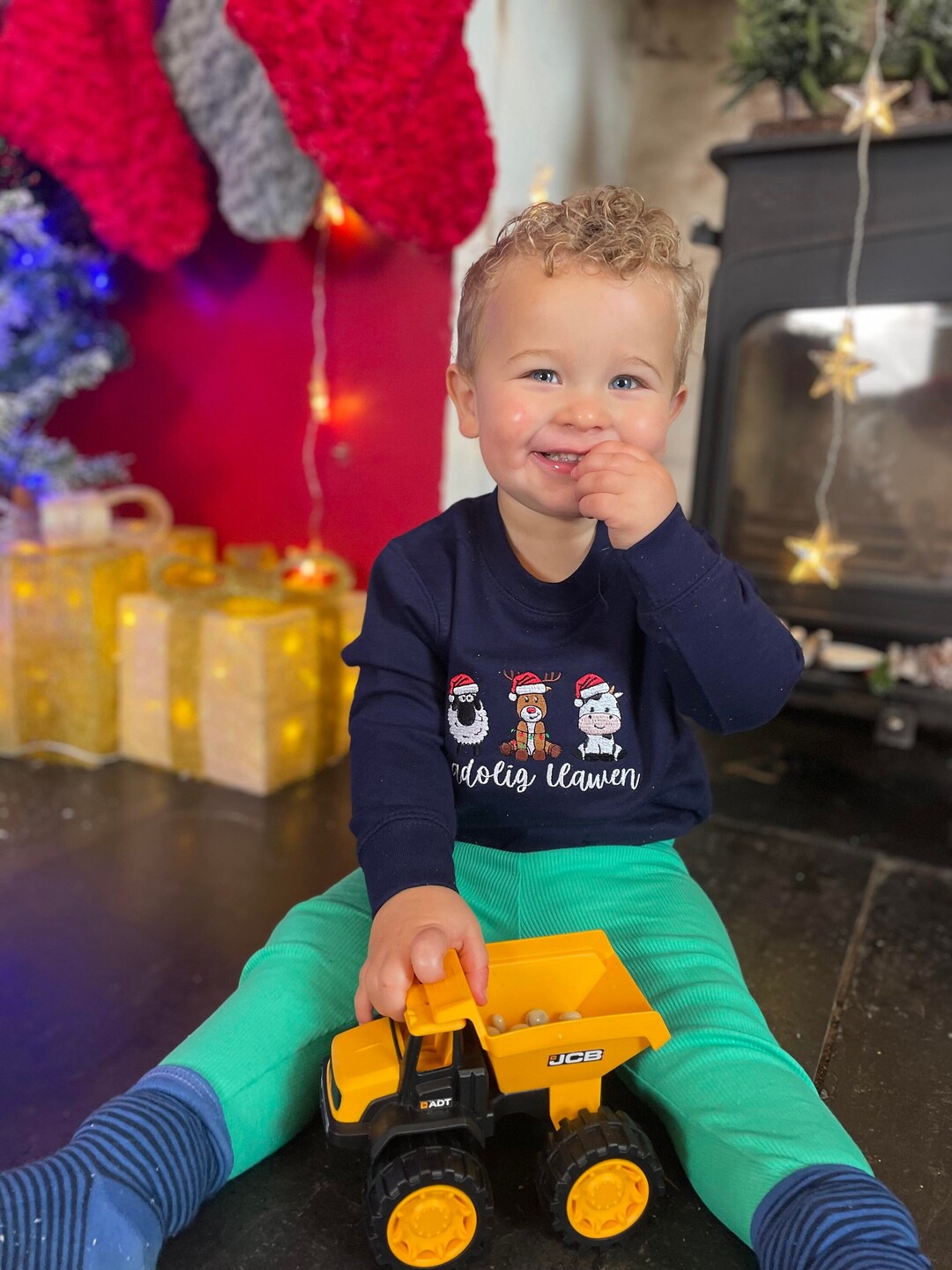 DAFAD CARW BUWCH Siwmper Nadolig Plant Ac - Etsy UK