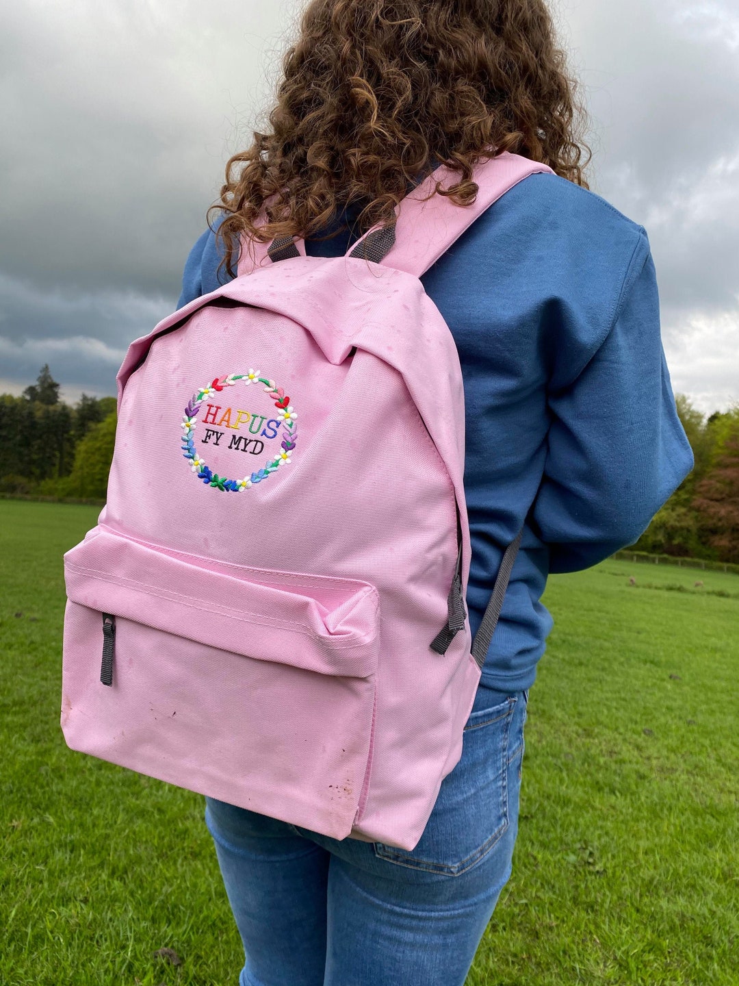 PINC MAWR/LARGE Bag 18 Litr hapus Fy Myd Ani-bendod - Etsy UK