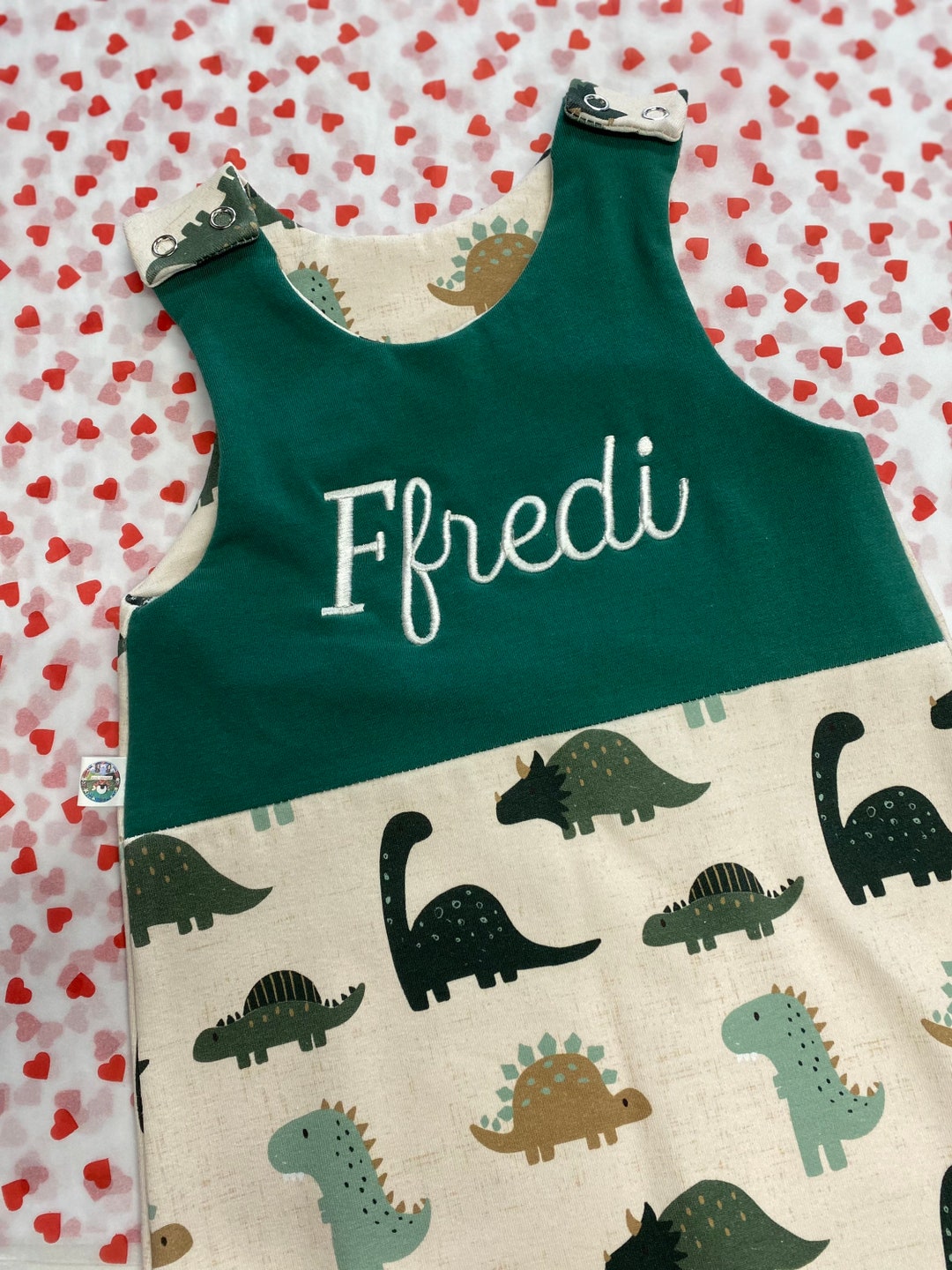 Ready to Go-romper Deinosor/ Dinosaur Romper Ani-bendod - Etsy