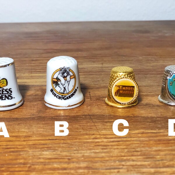 Collectible Thimbles - Etsy