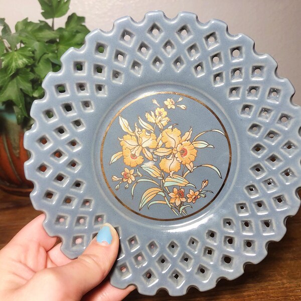 Lattice Edge Plate - Etsy