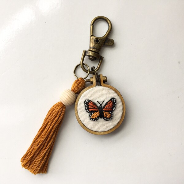 Butterfly Keychain - Etsy