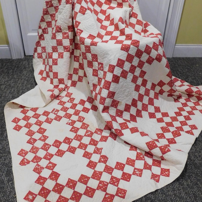 Irish Chain Quilt - Etsy