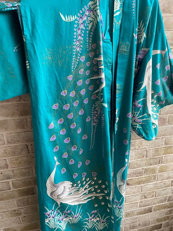 Plus size vintage robe cotton Japanese kimono yukata … - Gem