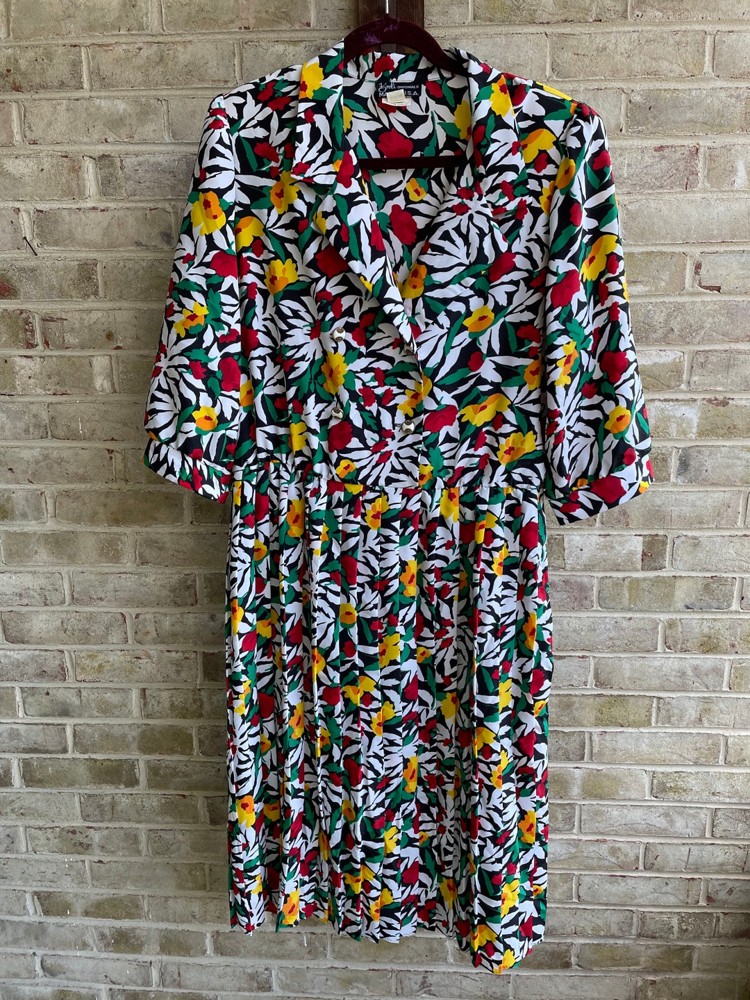Robe vintage des années 1980 des années 80 Breli Original Union tags ...