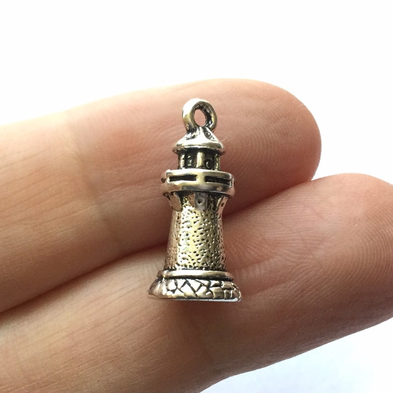 Lighthouse Charm - Etsy