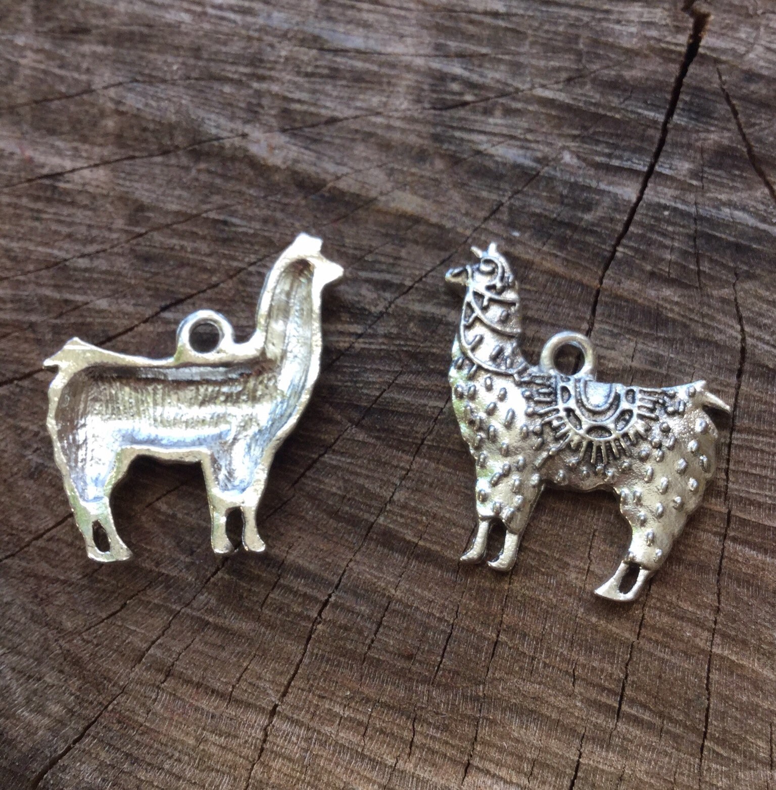 Silver Llama Charm Silver Alpaca Charms Llama Pendants - Etsy Australia