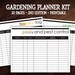 Garden Planner, Garden Journal, Garden Tracker, Garden Printable ...