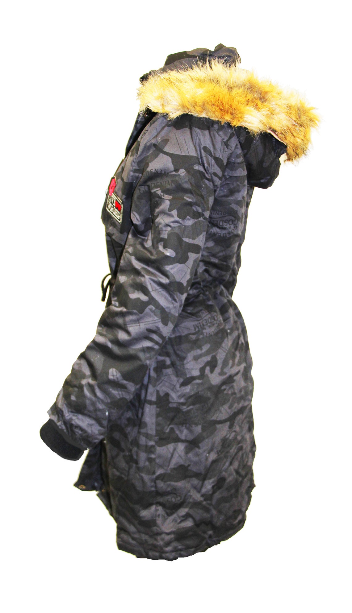Womens Camo Removable Hood Jacket Warm Coat Coats Parkas - Etsy